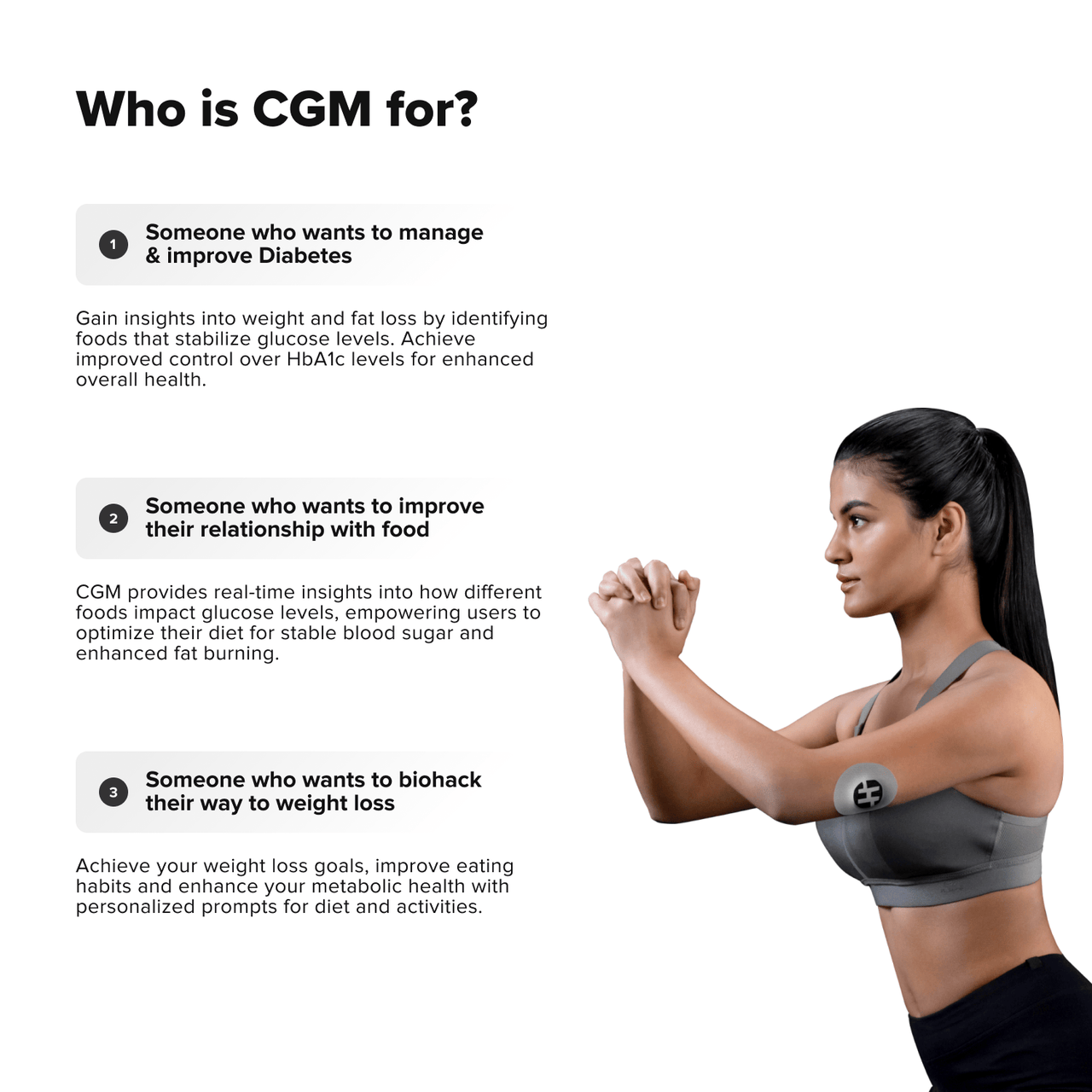 Healthify Smart CGM Plan with Free Smart Plan (1mo)