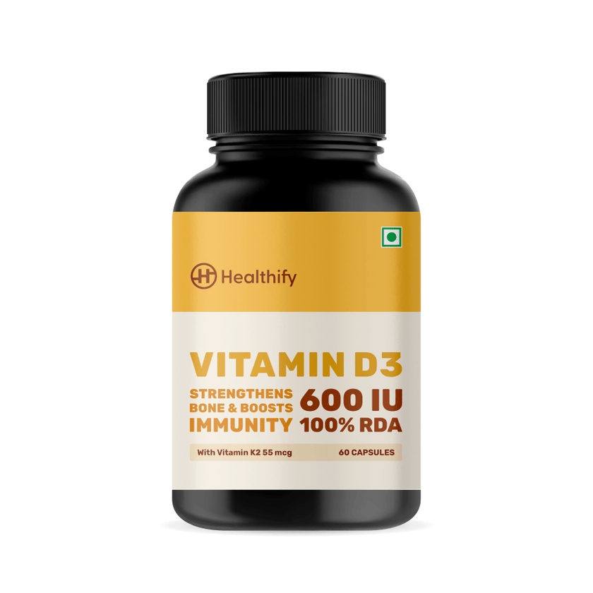 Vitamin D3 (600 IU) | HealthifyStore